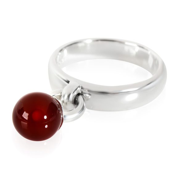 Tiffany & Co. | Bags | Tiffany Co Fascination Carnelian Dangle Ring In ...